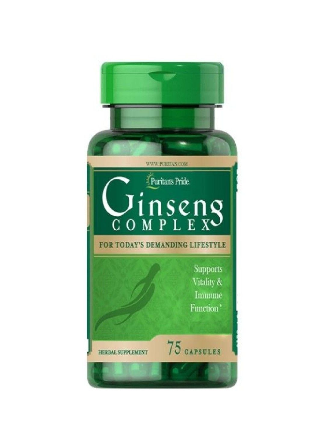 Puritan's Pride Ginseng Complex (75 capsules) | edamama